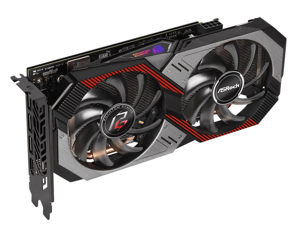 ASROCK Radeon RX 5500 XT Phantom Gaming D 8G OC / 8GB GDDR6 / PCI-E ...