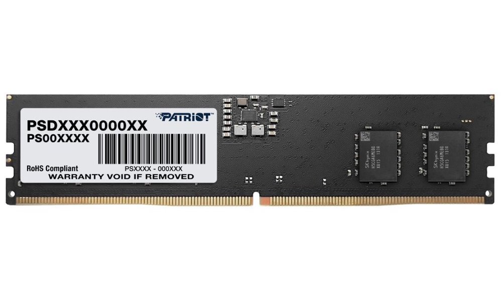 Patriot/DDR5/16GB/4800MHz/CL40/1x16GB | PCV Computers, s.r.o.