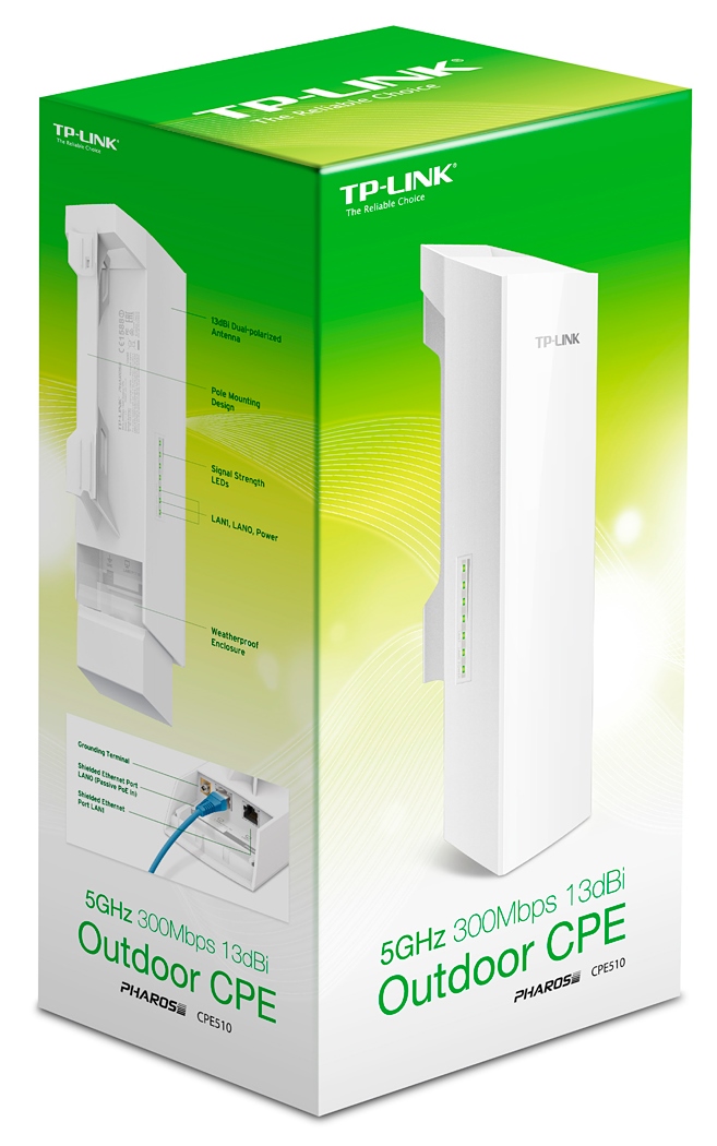 TP-Link CPE510 Outdoor 5GHz 300Mbps | PCV Computers, s.r.o.