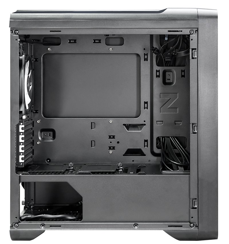 Zalman skříň M3 Plus RGB / Mini tower / Micro ATX / USB 3.0 / 2x USB 2. ...